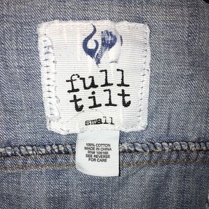Full Tilt | Jackets & Coats | Distressed Denim Jacket | Poshmark